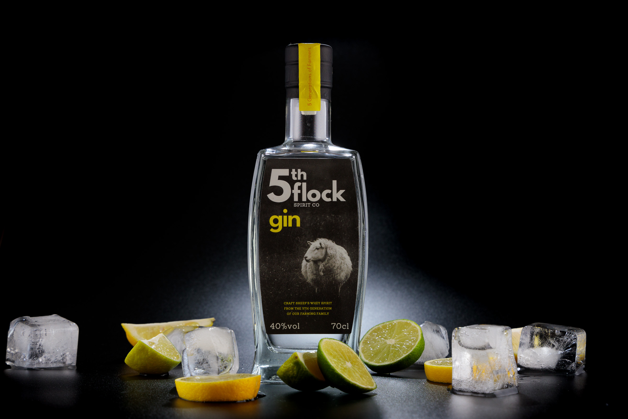 Gin Infused with Sheep's Milk - 5th Flock Spirit Co.